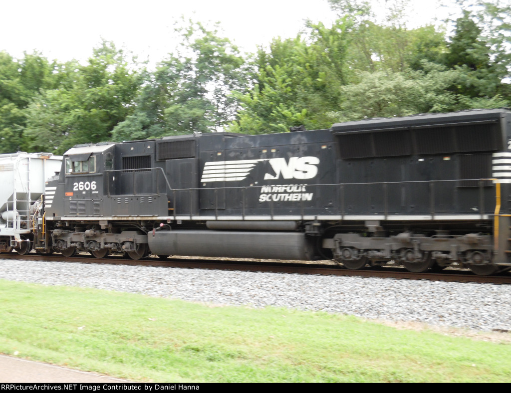 NS 2606 is one of NS's 68 SD70M's